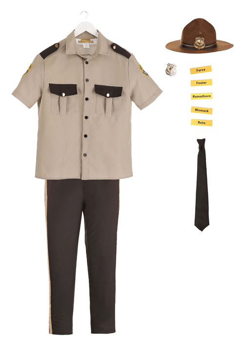 Adult State Trooper Costume Super Troopers
