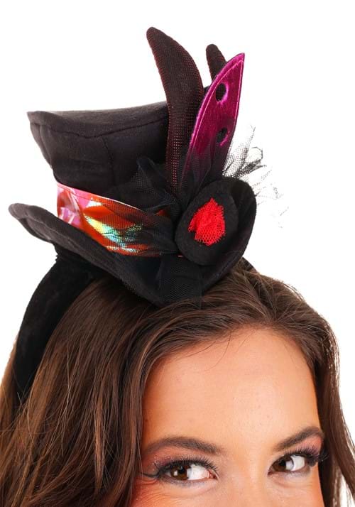 Women's Ladybug Cocktail Mini Top Hat | Costume Hats