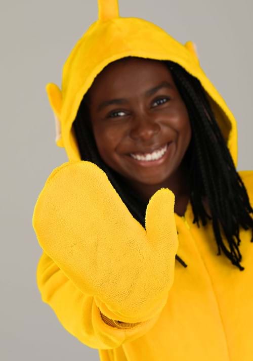 Teletubbies Laa-Laa Adult Jumpsuit Costume