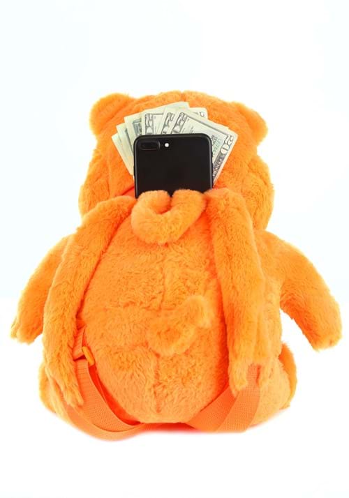 Orange Plush Hungry Hungry Hippos Backpack | Board Game Accessories