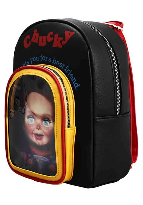 Toy Box Clear Pocket Mini Chucky Backpack