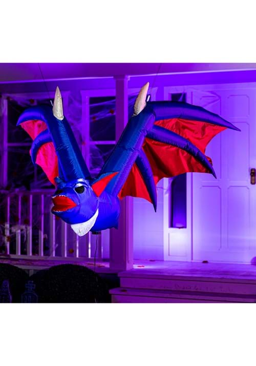 4FT Inflatable Hanging Bat Halloween Decoration | Halloween Inflatables