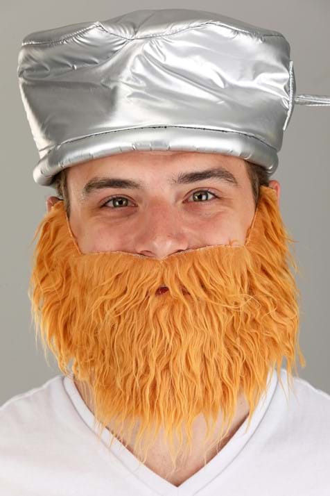 Plants vs Zombies Adult Crazy Dave Pan & Beard Costume Kit | Video Game ...