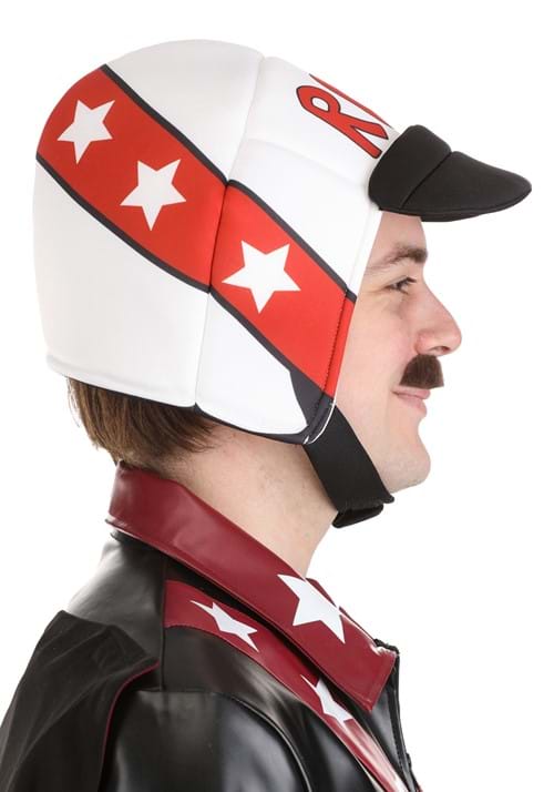 Adult Hot Rod Hero Helmet & Moustache Costume Kit | Movie Accessories