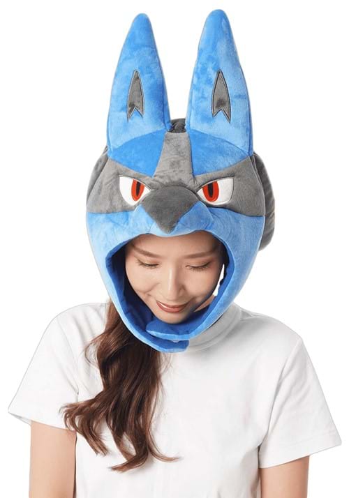 Pokémon Costume Lucario Kigurumi Hat | Video Game Accessories