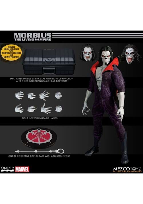 One:12 Collective Marvel Morbius Action Figure | Marvel Action Figures