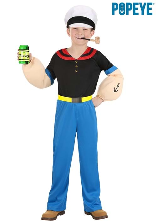 Popeye Costume for Kids | Cartoon Character Costumes