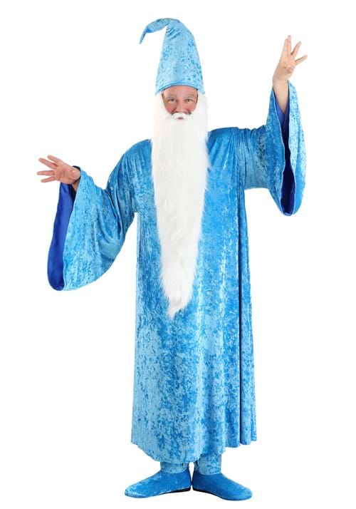 Plus Suze Disney The Sword in the Stone Merlin Costume for Men | Disney ...