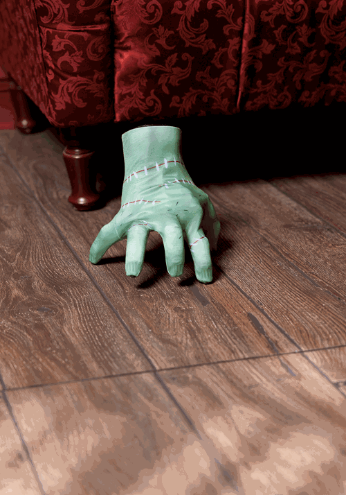 Animated Green Monster Crawling Hand Decoration | Animated Decorations