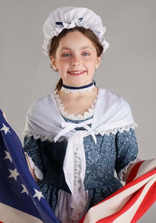 Betsy Ross Girl's Costume | Girl's Historical Costumes