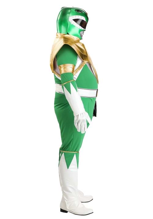 Plus Size Men's Authentic Power Rangers Green Ranger Costume | Plus ...