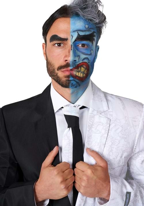 Batman Villains Two Face Men's Costume Suit | Batman Villains Costumes