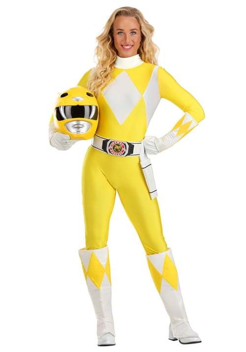 Authentic Power Rangers Yellow Ranger Women's Costume | Power Rangers ...