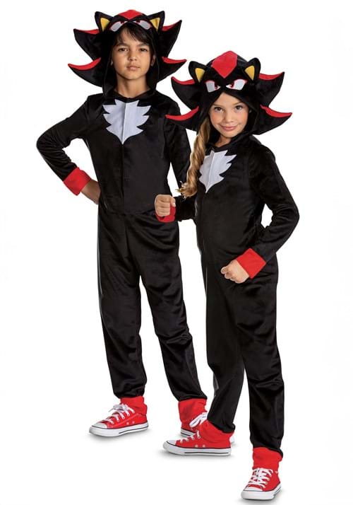 Kid's Sonic the Hedgehog Classic Shadow Costume | Video Game Costumes