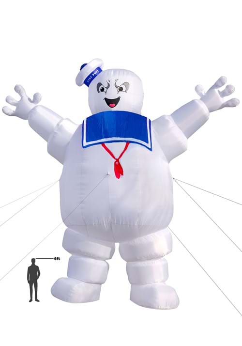 33FT Inflatable Ghostbusters Stay Puft Marshmallow Man Decoration ...