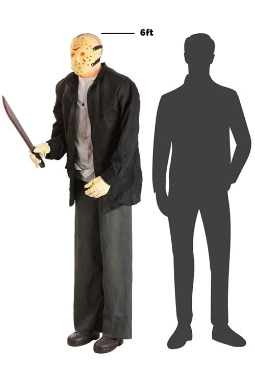 6FT Jason Voorhees Animatronic Decoration | Movie Decorations
