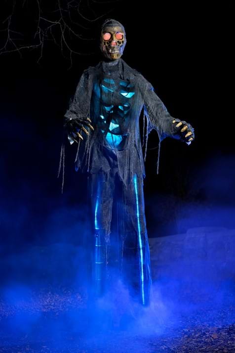 12FT Lighted Zombie Animatronic | Halloween Animatronics