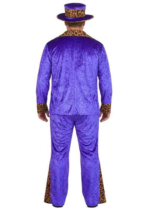 Men's Plus Size Purple Economy Pimp Costume | Pimp Costumes